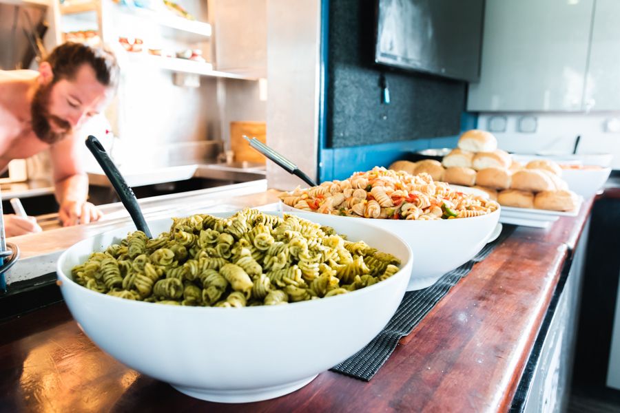 Sample Menu for Sailaway Low Isles Day Sail - Cairns-Tours